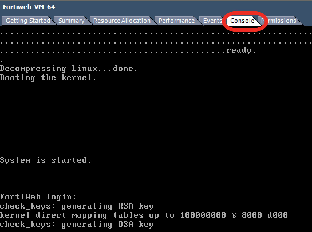 Configuring access to FortiWeb’s web UI & CLI | FortiWeb Private Cloud ...