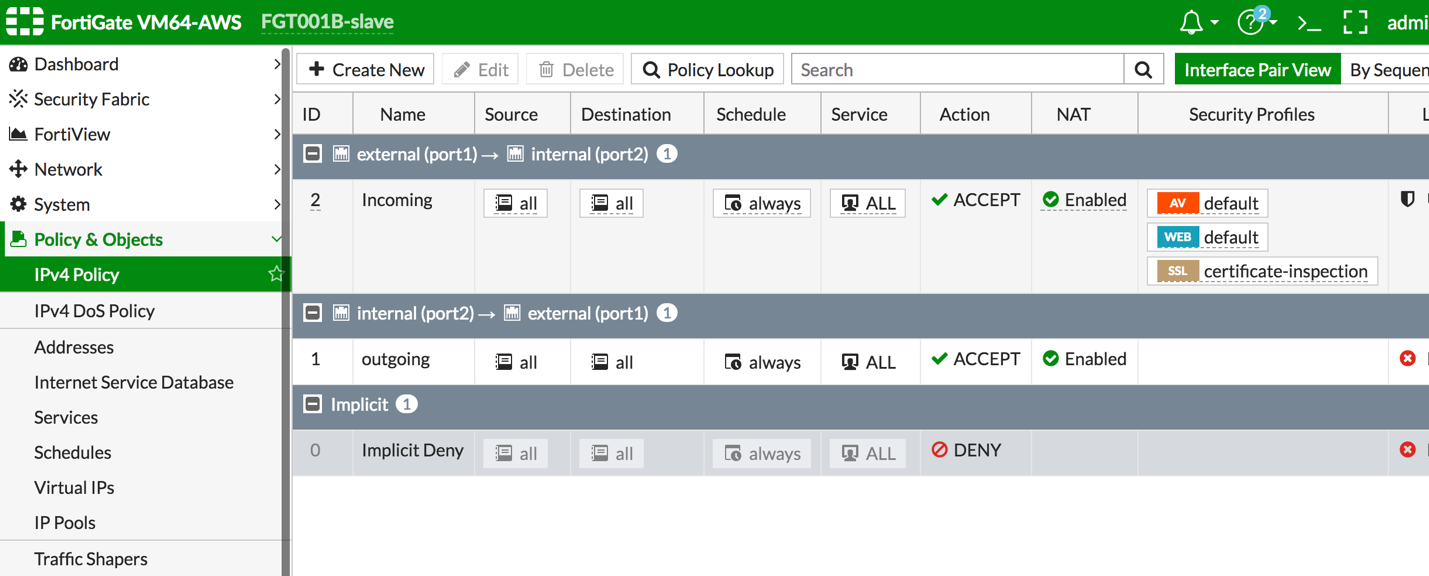fortigate 30e firewall configuration