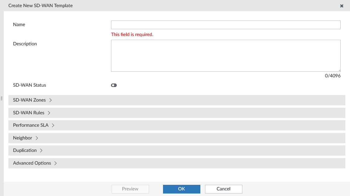 SD-WAN templates | FortiManager 7.6.1 | Fortinet Document Library