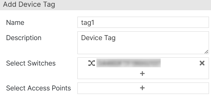 Unified Device Tags | FortiLAN Cloud 23.2.0
