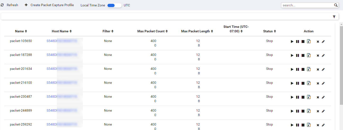 Packet Capture Profiles | FortiLAN Cloud 23.2.0 Packet Capture Profiles | FortiLAN Cloud 23.2.0