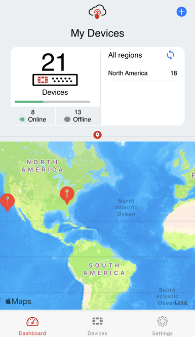 Dashboard | FortiExplorer Go 1.0.0 | Fortinet Document Library