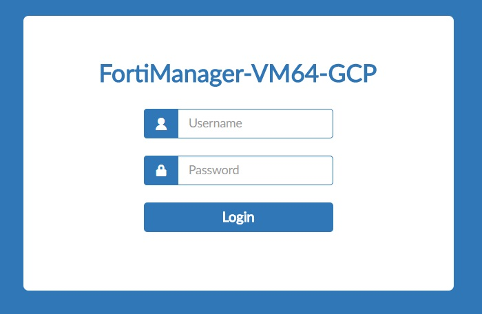 Connecting to the FortiManager-VM | FortiManager Public Cloud 7.6.0 ...