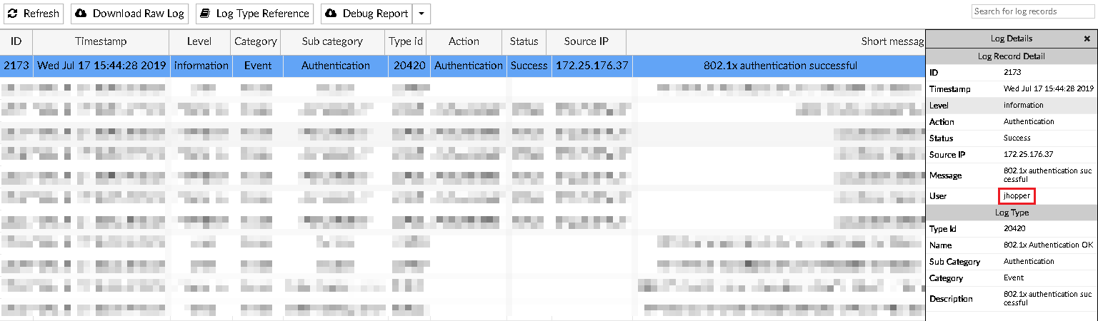 Results | FortiAuthenticator 6.5.0