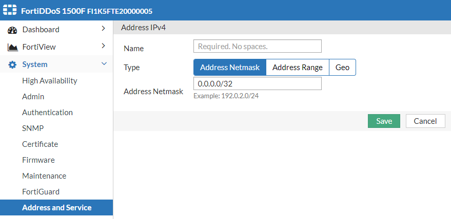 Using FortiDDoS ACLs | FortiDDoS-F 7.0.3 | Fortinet Document Library
