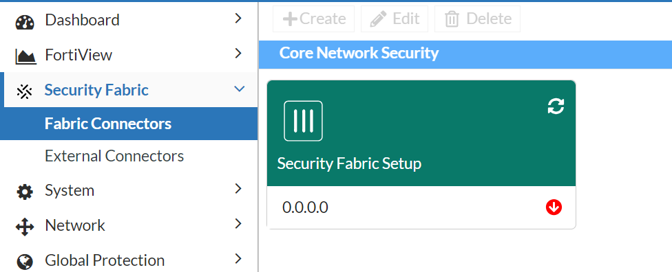 Fabric Connectors | FortiDDoS-F 7.0.3 | Fortinet Document Library