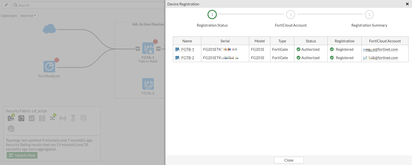 Registration | FortiGate / FortiOS 7.2.7 | Fortinet Document Library