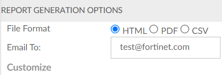 Creating Reports | FortiAIOps 2.1.0 | Fortinet Document Library