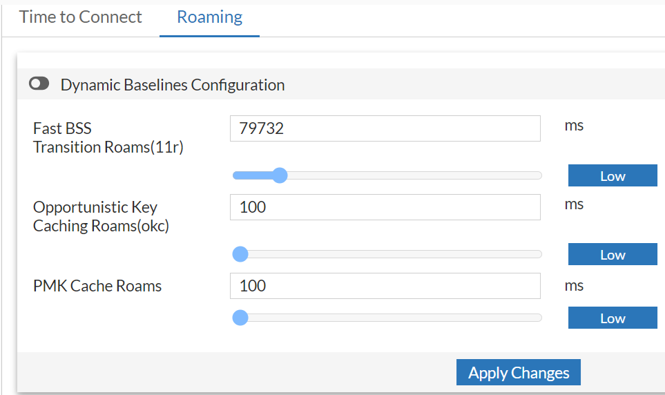 Roaming | FortiAIOps 2.1.0 | Fortinet Document Library