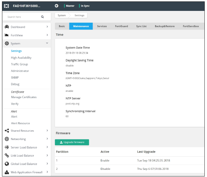Handbook | FortiADC 5.3.0 | Fortinet Documentation Library