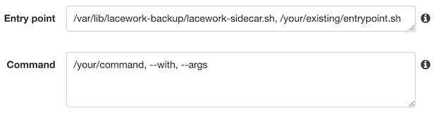 Install on AWS ECS Fargate | Lacework FortiCNAPP | Fortinet Document Library