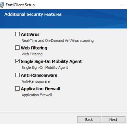 Installing SSOMA with FortiClient | FortiAuthenticator 6.6.0 | Fortinet ...