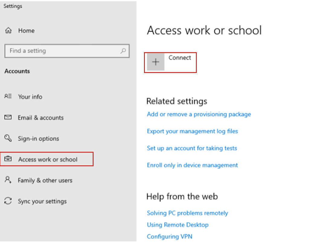 Joining the Windows 10 endpoint to Microsoft Entra ID ...