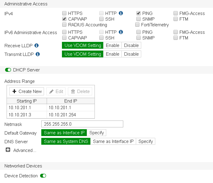 Connecting and authorizing the FortiAP | FortiAuthenticator 6.6.0 ...