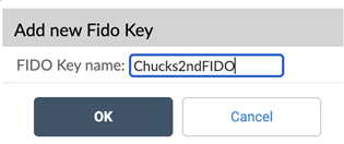 Editing users to set up FIDO authentication | FortiAuthenticator 6.6.0 ...