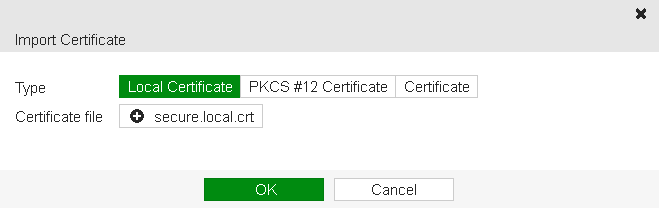 Importing the signed certificate on the FortiGate | FortiAuthenticator ...