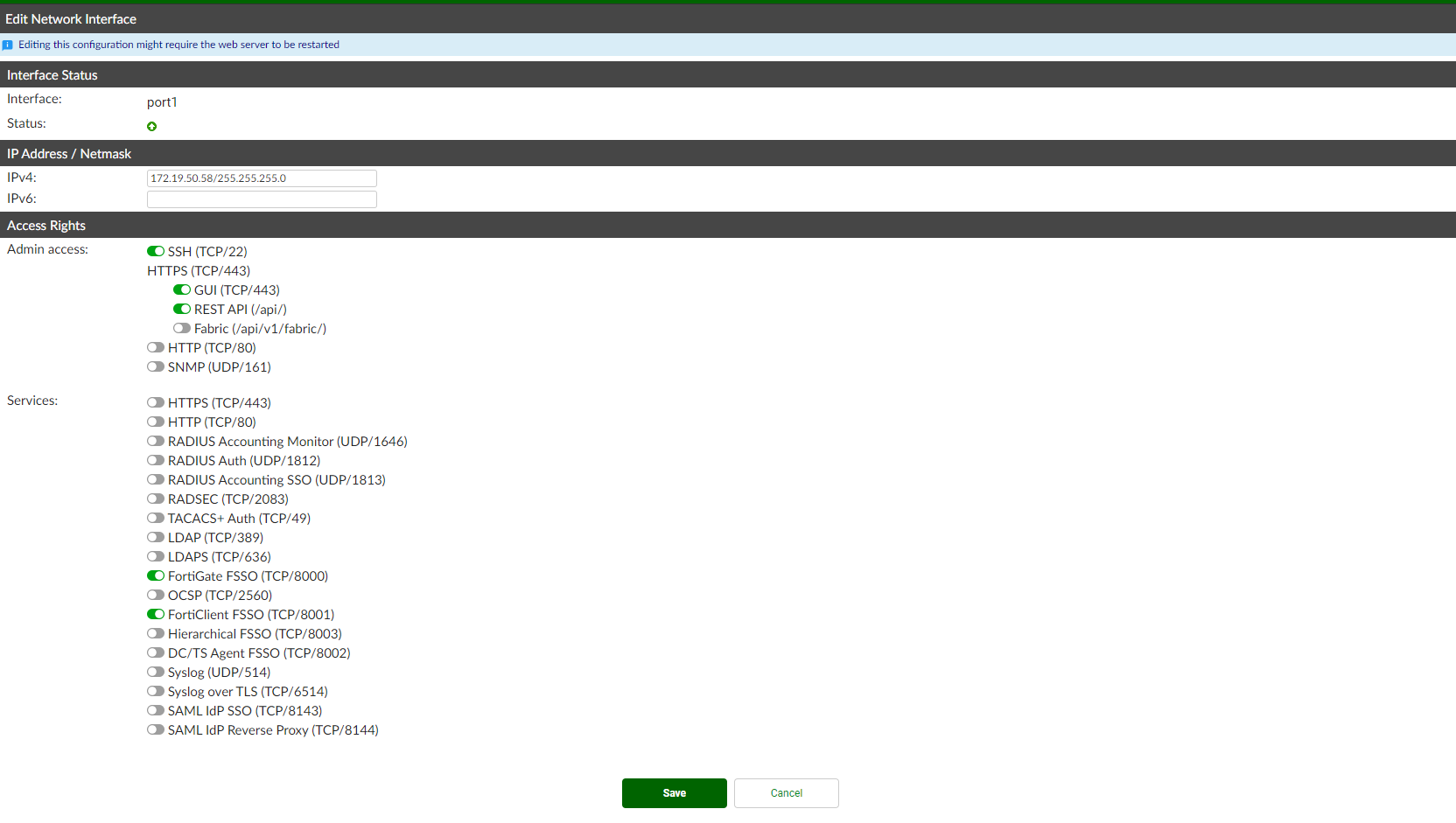 Enabling FSSO service | FortiAuthenticator 6.6.0 | Fortinet Document ...