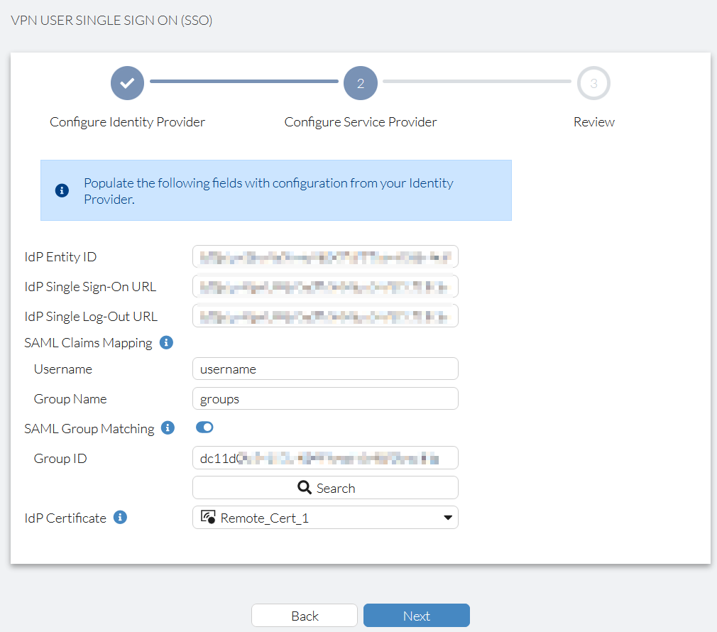 Searching user groups from Azure AD SSO | FortiSASE 23.2.32