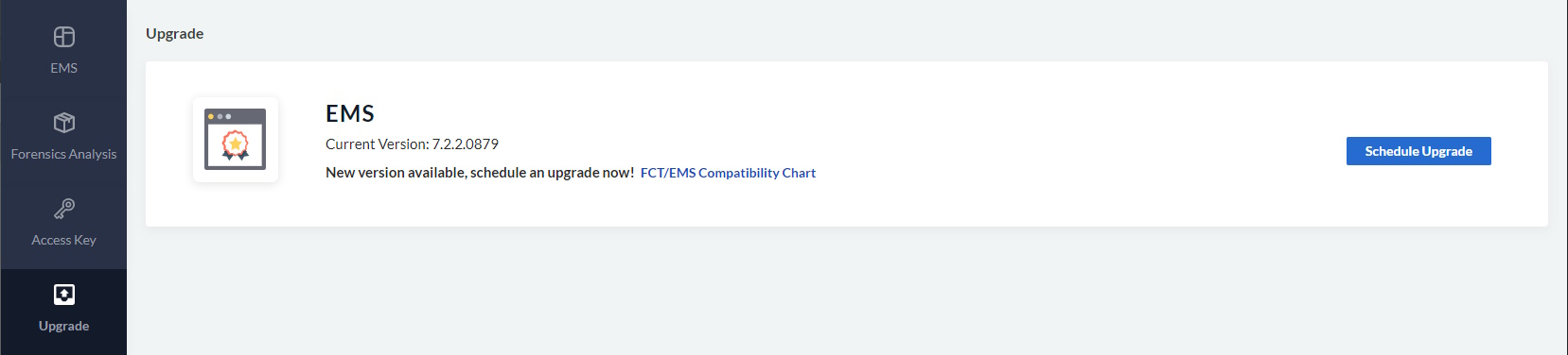 Upgrading FortiClient Cloud | FortiClient Cloud | Fortinet Document Library