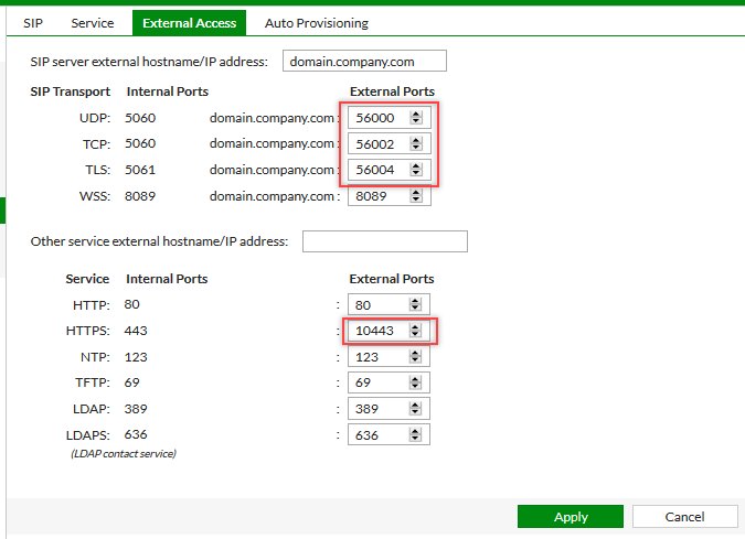 Configuring FortiFone softclient for mobile settings on FortiVoice ...