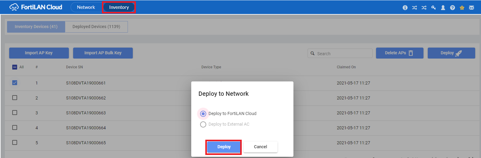 FortiLAN Cloud User Guide | FortiLAN Cloud 21.2.0 | Fortinet ...