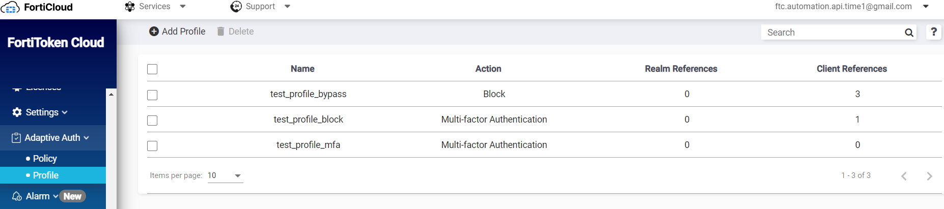 Control risky conditions | FortiToken Cloud 23.4.a | Fortinet Document ...