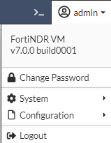 Backup or restore the system configuration | FortiNDR 7.4.5 | Fortinet ...