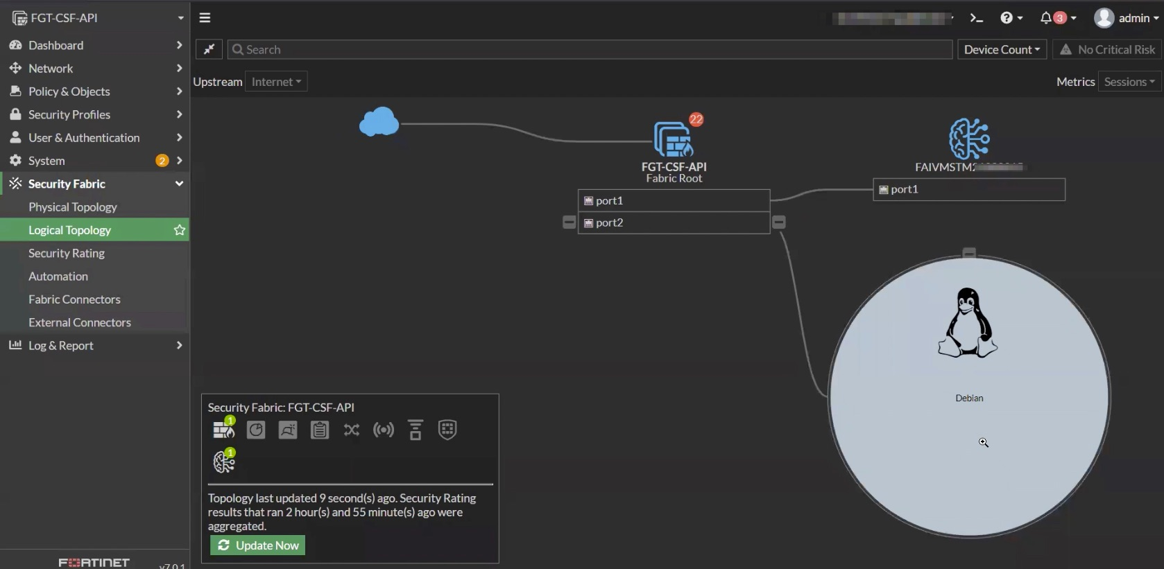 FortiGate inline blocking (FOS 7.0.1 and higher) | FortiNDR 7.4.5 ...