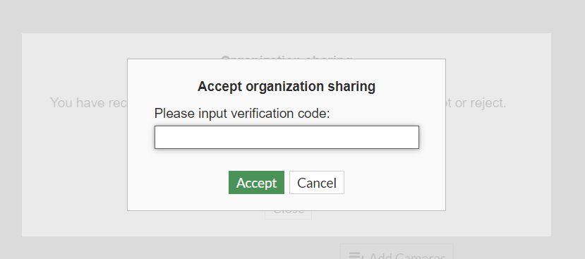 Inviting users to an organization | FortiCamera Cloud 23.1.0