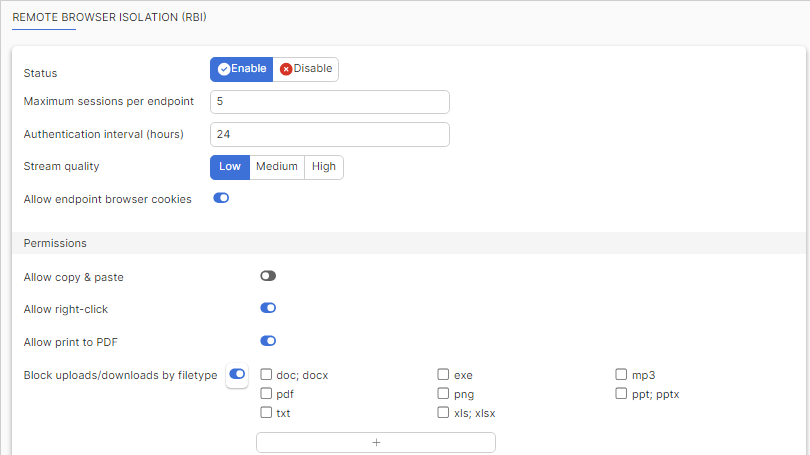RBI | FortiSASE | Fortinet Document Library