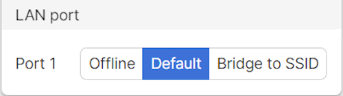 Example: Configure LAN ports for a FortiAP device | FortiSASE 24.4.87 ...