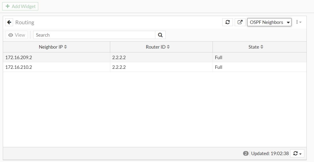 Static & Dynamic Routing monitor | FortiGate / FortiOS 7.2.10 ...
