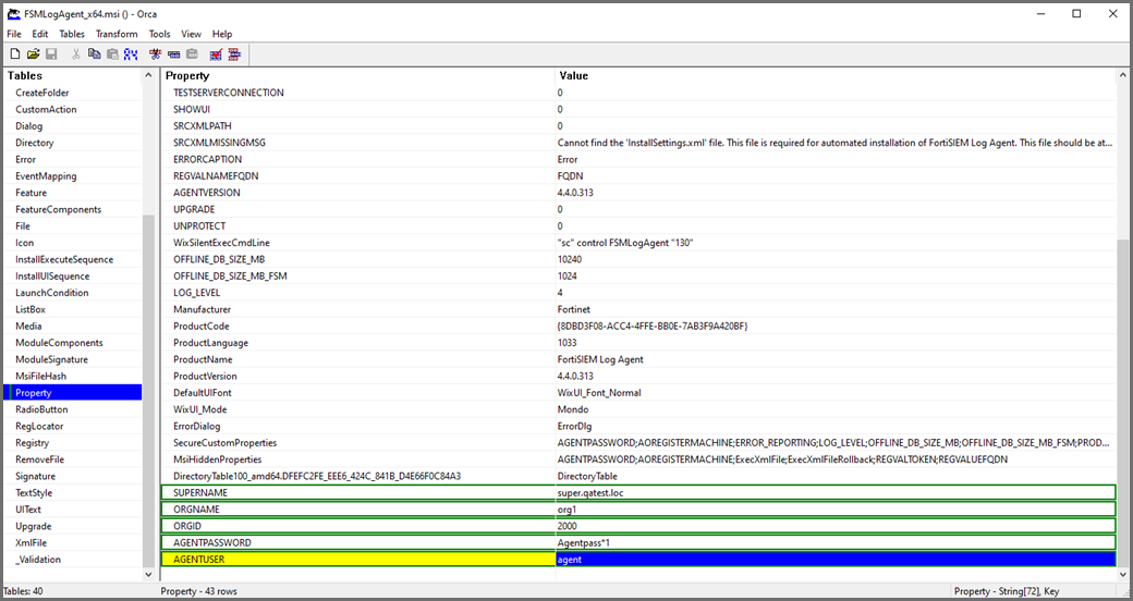 FortiSIEM Windows Agent 7.3.x | FortiSIEM 7.3.4 | Fortinet Document Library