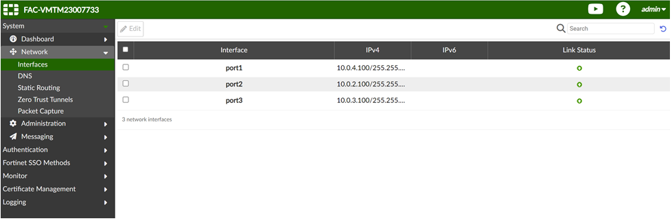 Configuring load balancing HA | FortiAuthenticator Public Cloud 6.6.0 ...