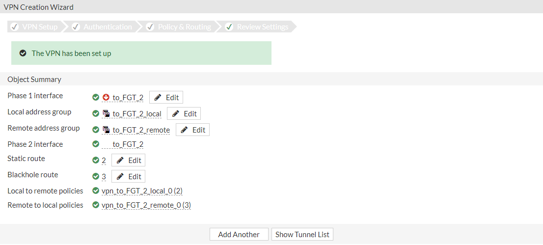 SSL VPN to IPsec VPN | FortiGate / FortiOS 7.2.11 | Fortinet Document ...