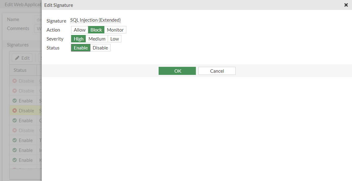 Protecting a server running web applications | FortiGate / FortiOS 7.2. ...