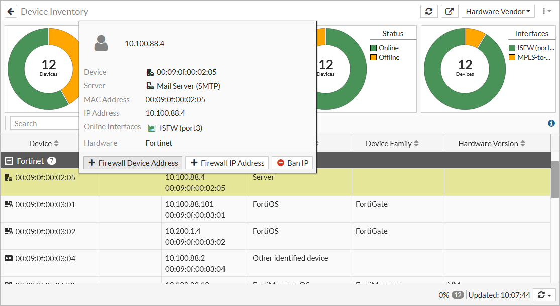 Adding MAC-based addresses to devices | FortiGate / FortiOS 7.2.11 ...