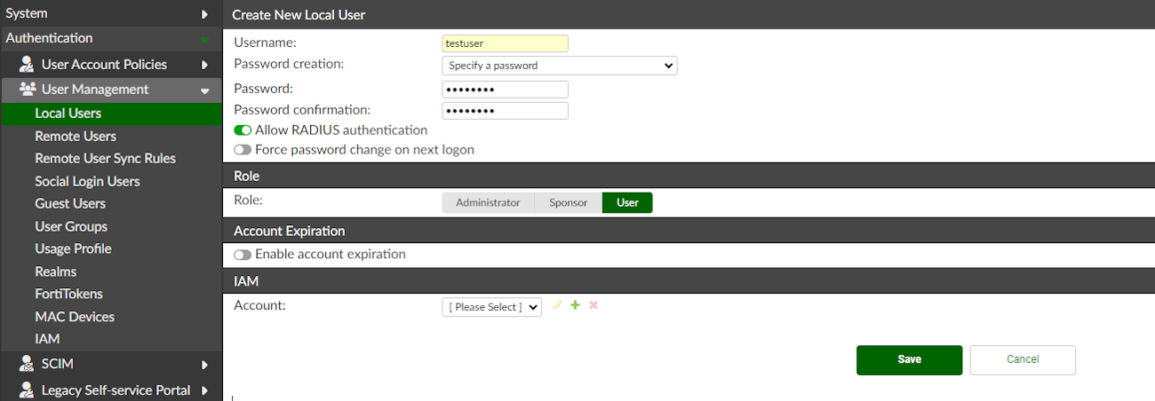 Configuring FortiAuthenticator as SAML IdP and FortiGate as SAML SP | FortiGate / FortiOS 7.2.11 ...