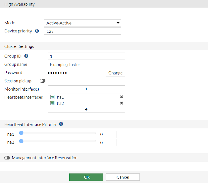 HA active-active cluster setup | FortiGate / FortiOS 7.2.11 | Fortinet ...