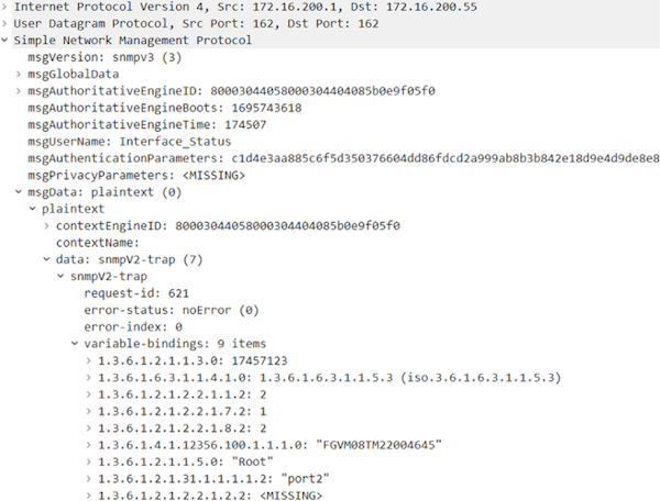 SNMP examples | FortiGate / FortiOS 7.2.11 | Fortinet Document Library