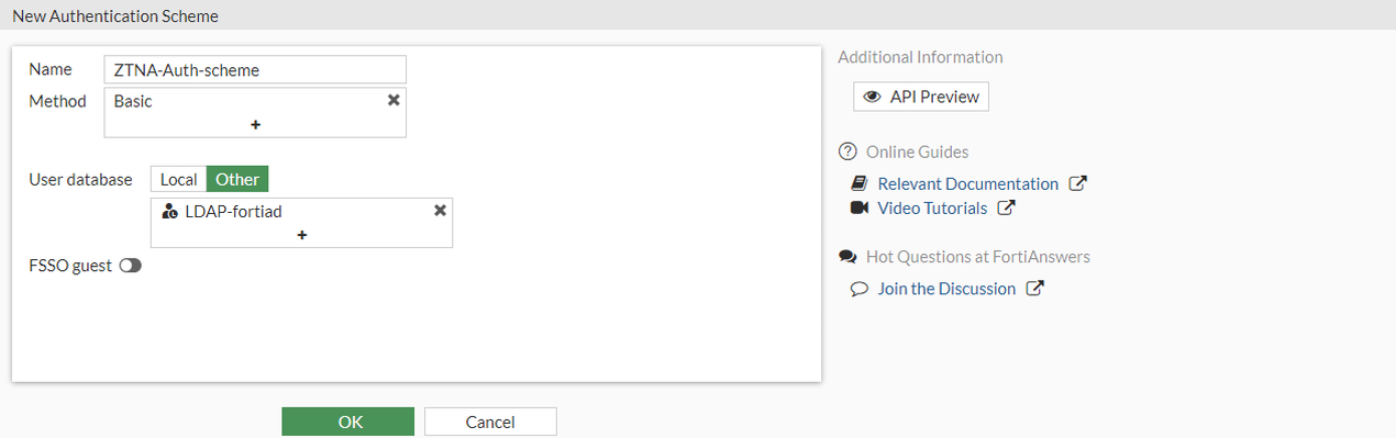 ZTNA HTTPS access proxy with basic authentication example | FortiGate ...
