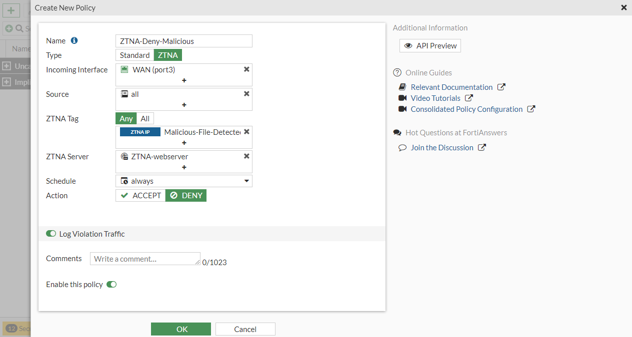 ZTNA HTTPS access proxy example | FortiGate / FortiOS 7.2.11 | Fortinet Document Library