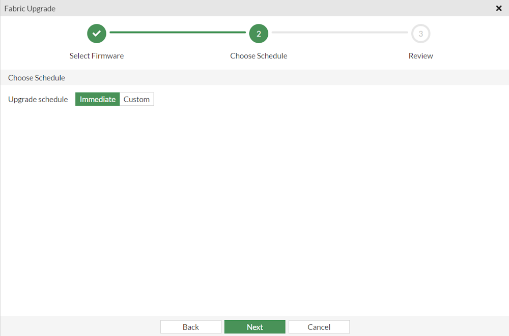 Upgrading Fabric or managed devices | FortiGate / FortiOS 7.2.11 ...