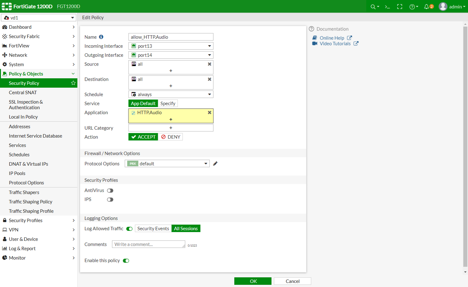 Como Criar Policy no Firewall Fortinet Fortigate | Blog Forti Firewall