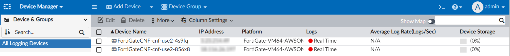 FortiAnalyzer logging | FortiGate CNF 23.3.a