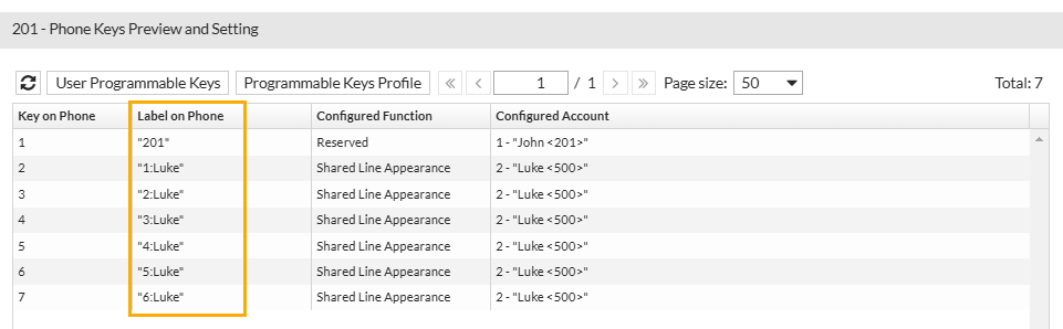 Appendix A: Shared line appearance | FortiVoice 7.2.0 | Fortinet ...