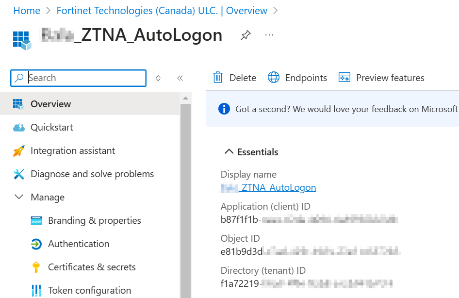 ZTNA automatic login using Microsoft Entra ID 7.4.3 | FortiClient 7.4.0 ...