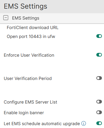 EMS automatic upgrade improvements 7.4.3 | FortiClient 7.4.0 | Fortinet ...