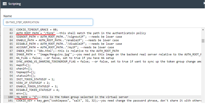 2FA Script Deployment Guide | FortiADC 5.4.1 | Fortinet Documentation Library