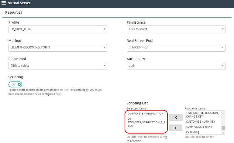 2FA Script Deployment Guide | FortiADC 5.4.1 | Fortinet Documentation Library